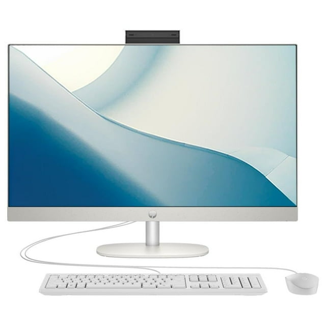 Restored HP 23.8" All-in-One Desktop PC, AMD Ryzen 5 7520U, 8GB RAM ...