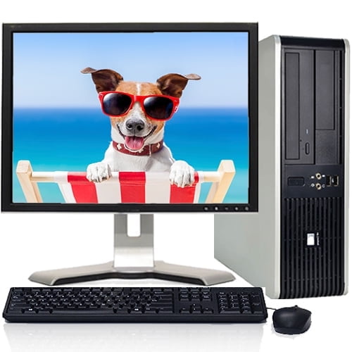 Restored HP 5800 Desktop PC Windows 10 Intel Core 2 Duo Processor 4GB ...