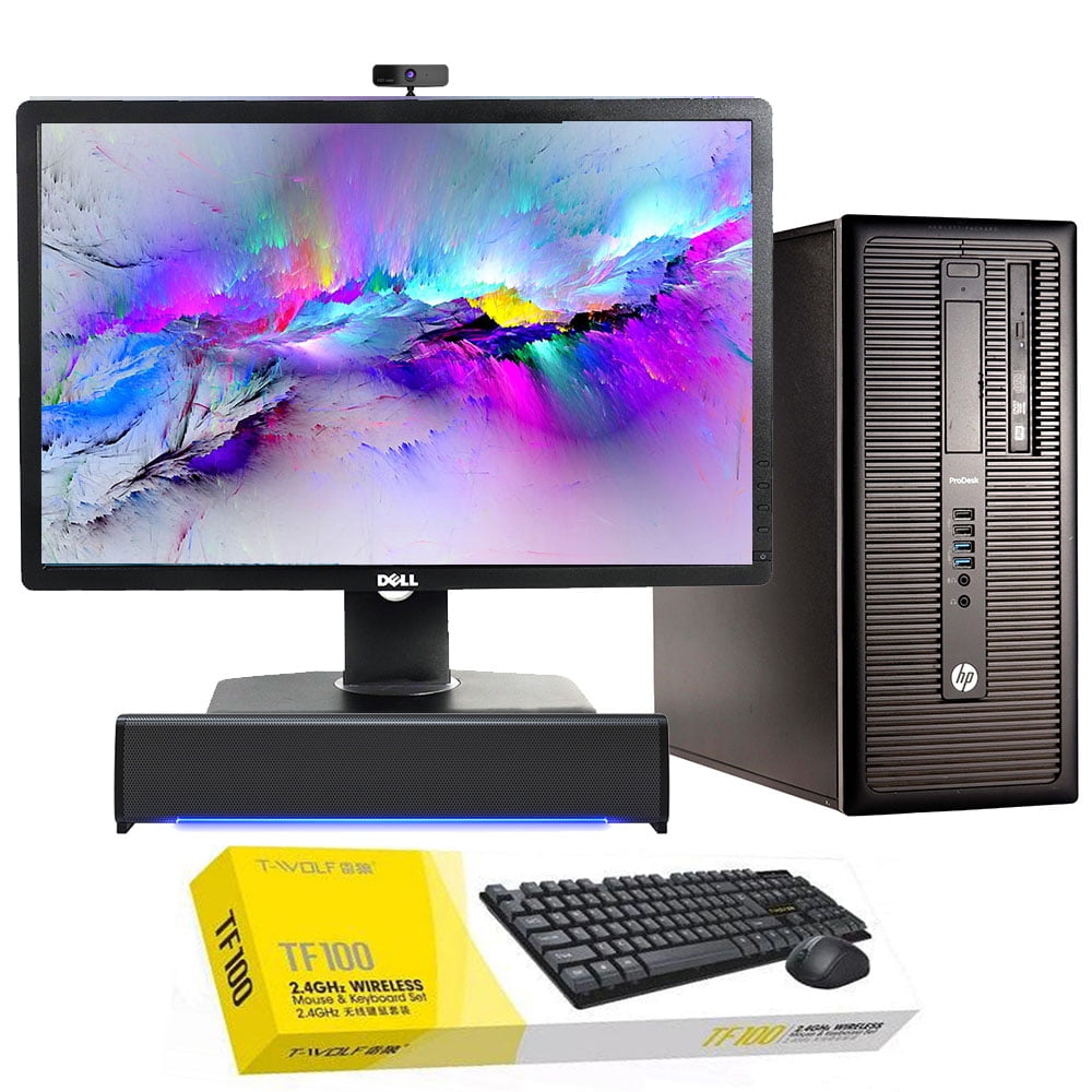 Restored HP 600 G2 Desktop Computer Tower Core i5 CPU 8GB RAM 256GB SSD ...