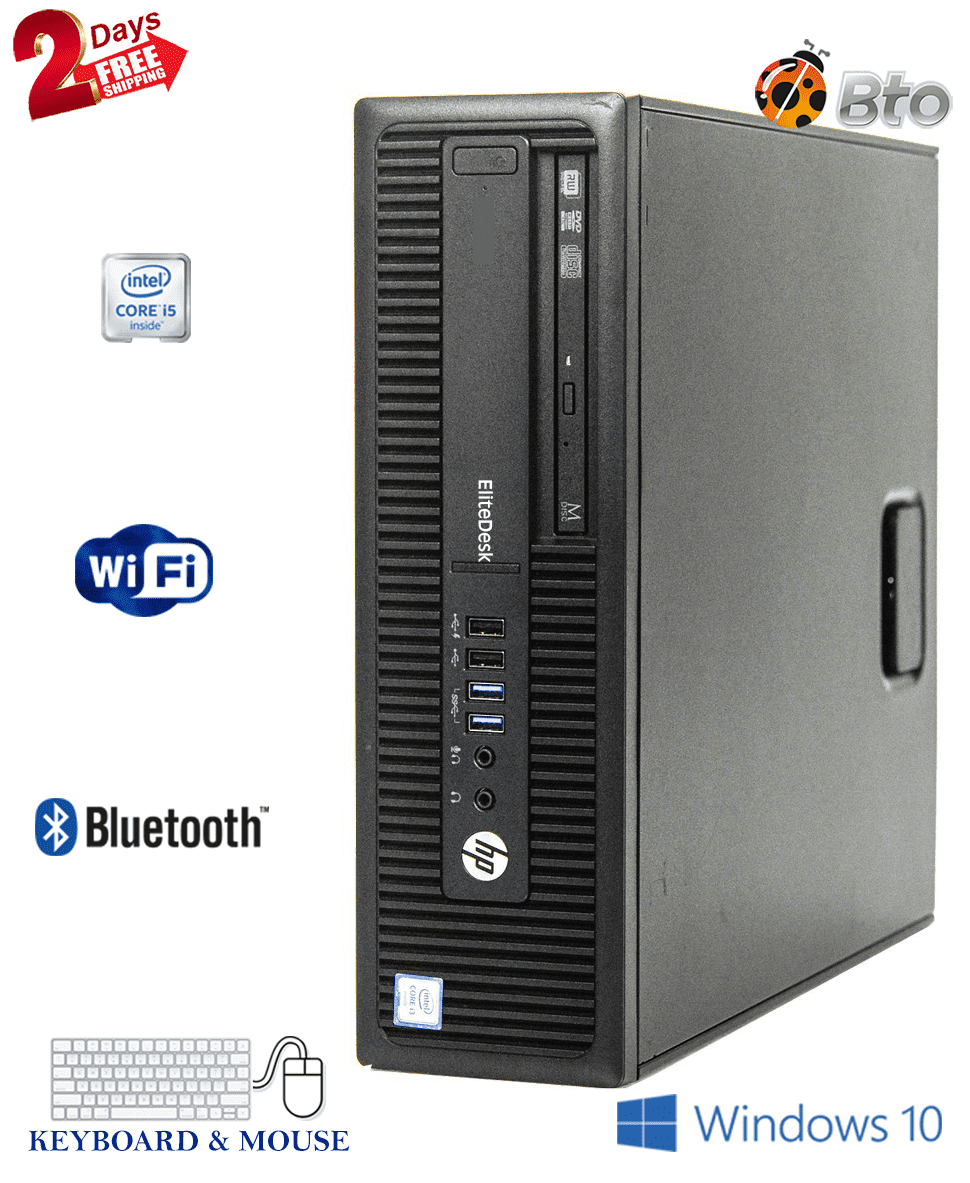 Restored HP 800 G1 Desktop SFF Computer PC Intel Core i7-4th Processor 16GB Ram 500GB HDD Bto KB ...