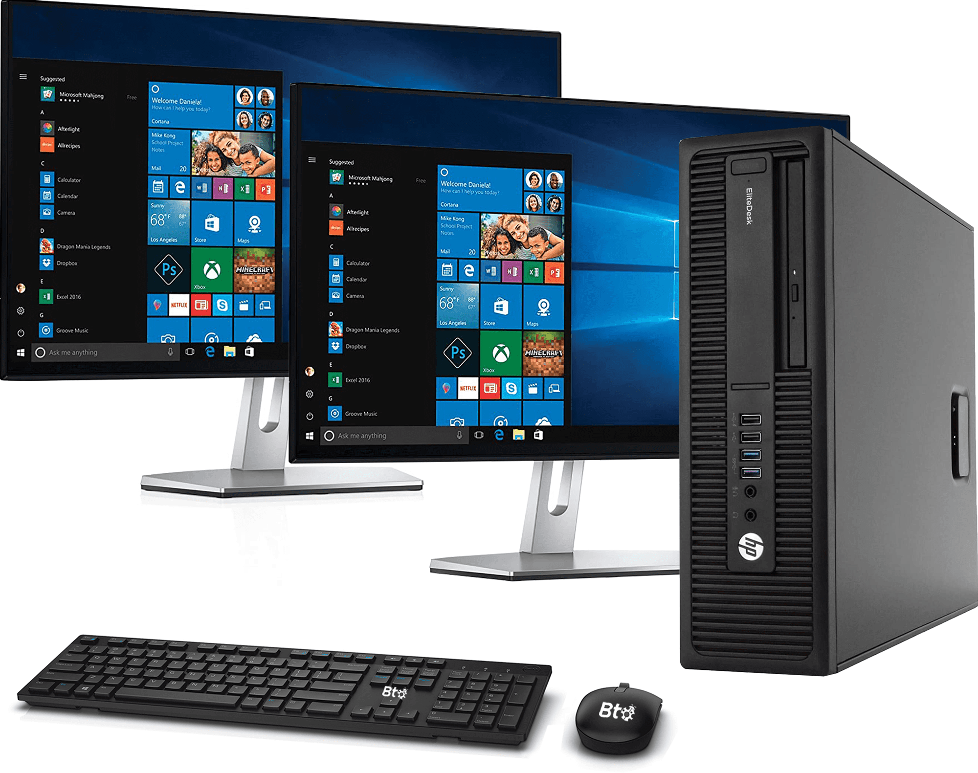 Restored HP 800 G1 SFF Computer Desktop PC, Intel Core i5 3.2GHz ...