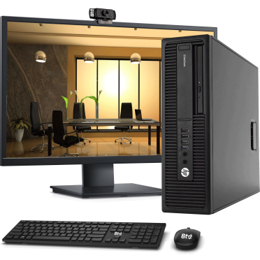 Restored HP 800 G1 SFF Computer Desktop PC, Intel Core i5 3.2GHz ...