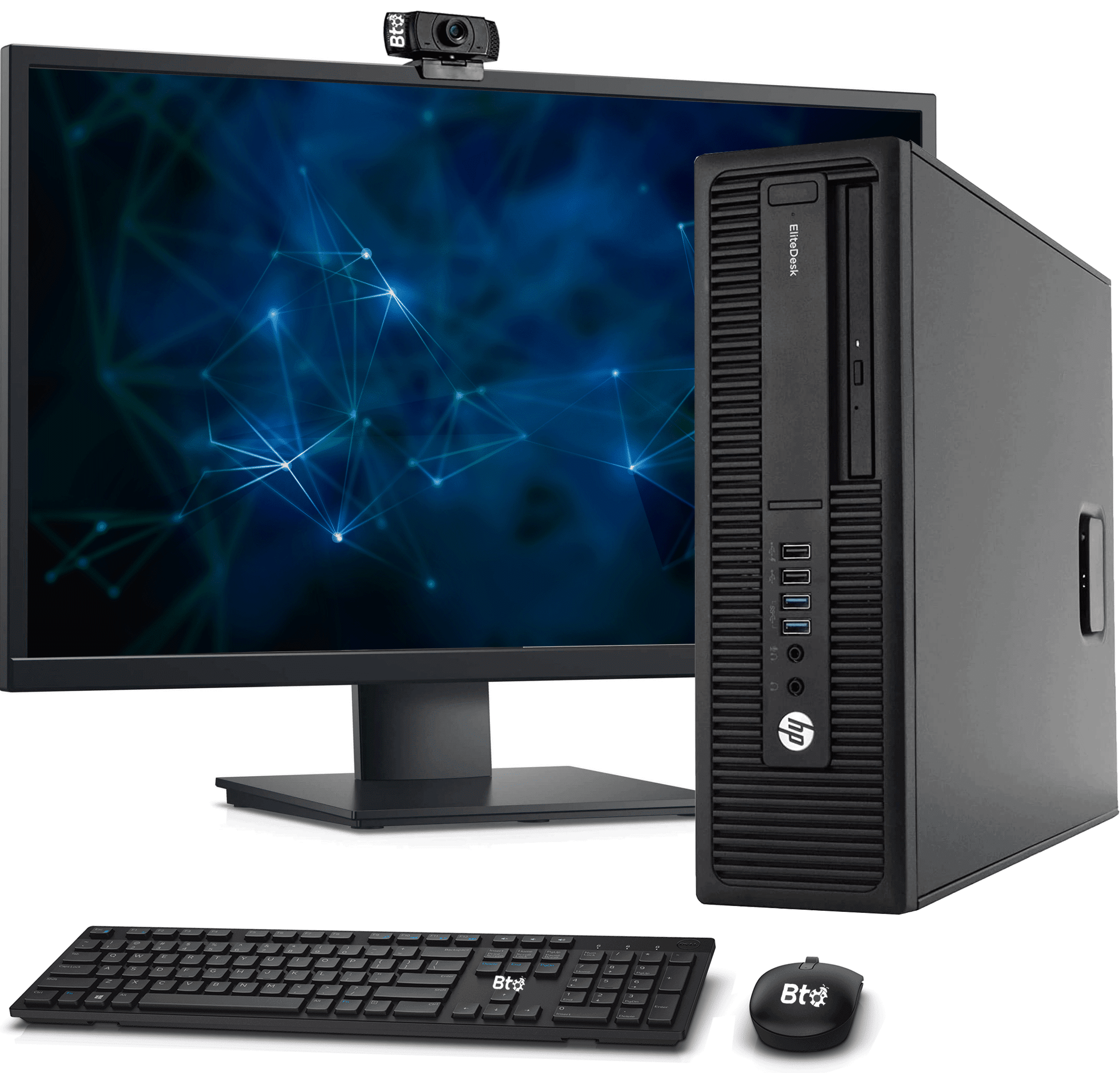 Restored HP 800 G1 SFF Computer Desktop PC, Intel Core i5 3.2GHz ...