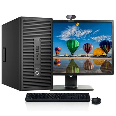 Restored HP 400 G6 Windows 11 Desktop Computer Core i5-9500 CPU, 16GB ...