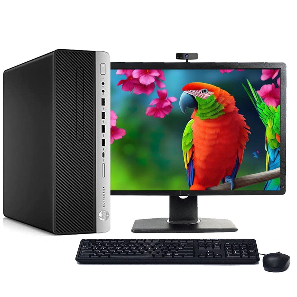 Restored HP 800 G3 Windows 10 Desktop Computer Quad Core i7 Processor ...