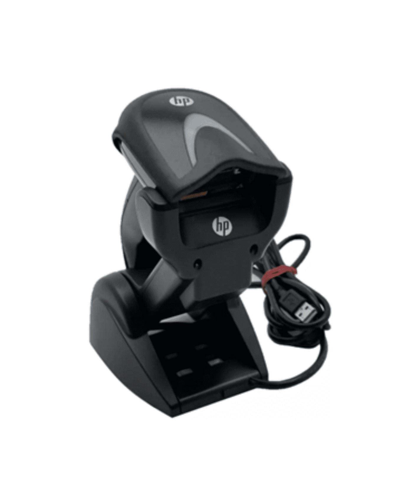 Restored HP Barcode Scanner HP4400W w/USB Kit & Charging Station ...