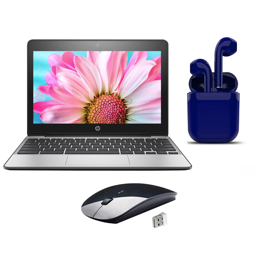Restored HP Chromebook 11.6-inch 4GB RAM 16GB 2022 Newest OS Bundle ...