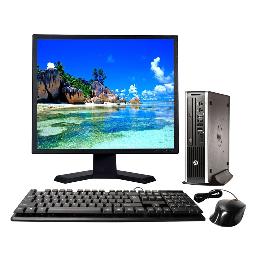 Restored HP Compaq 8200 Elite USFF Desktop Computer Intel Core i3-2100 ...
