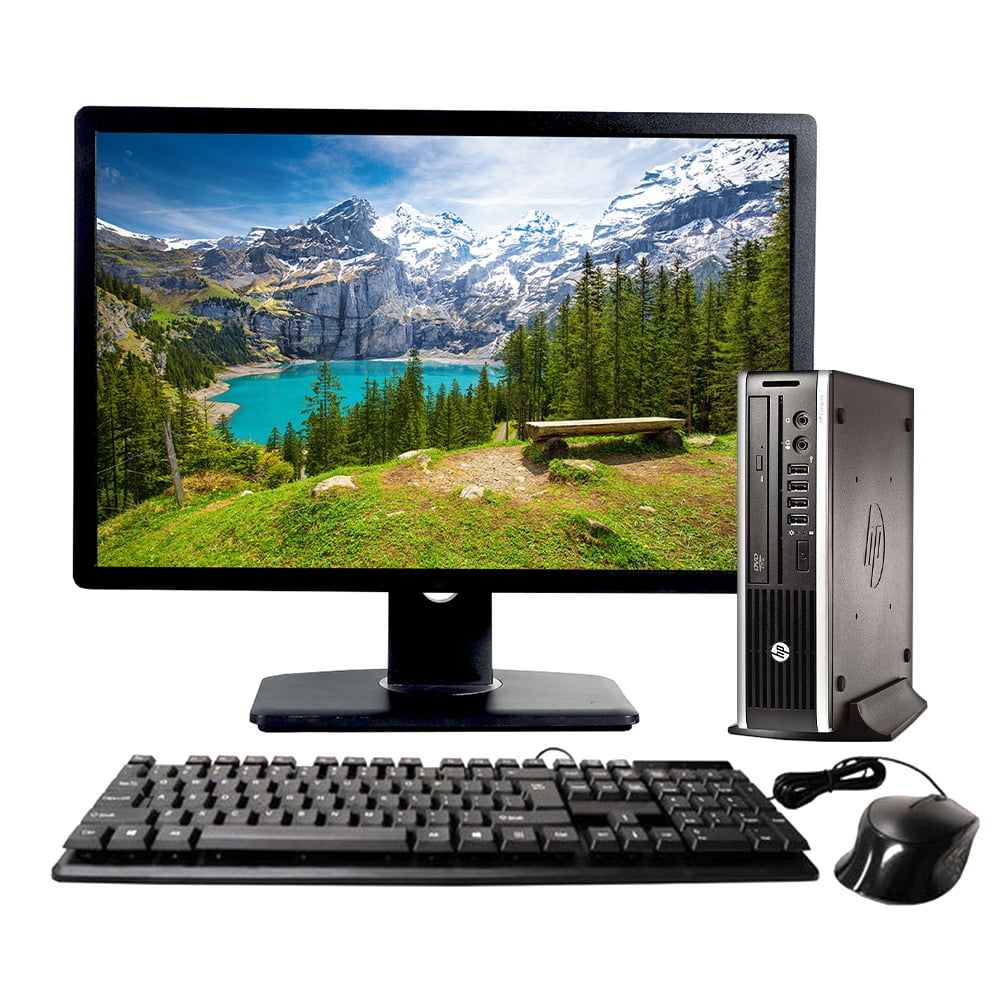 Restored HP Compaq 8200 Elite USFF Desktop Computer Intel Core i3-2100 ...