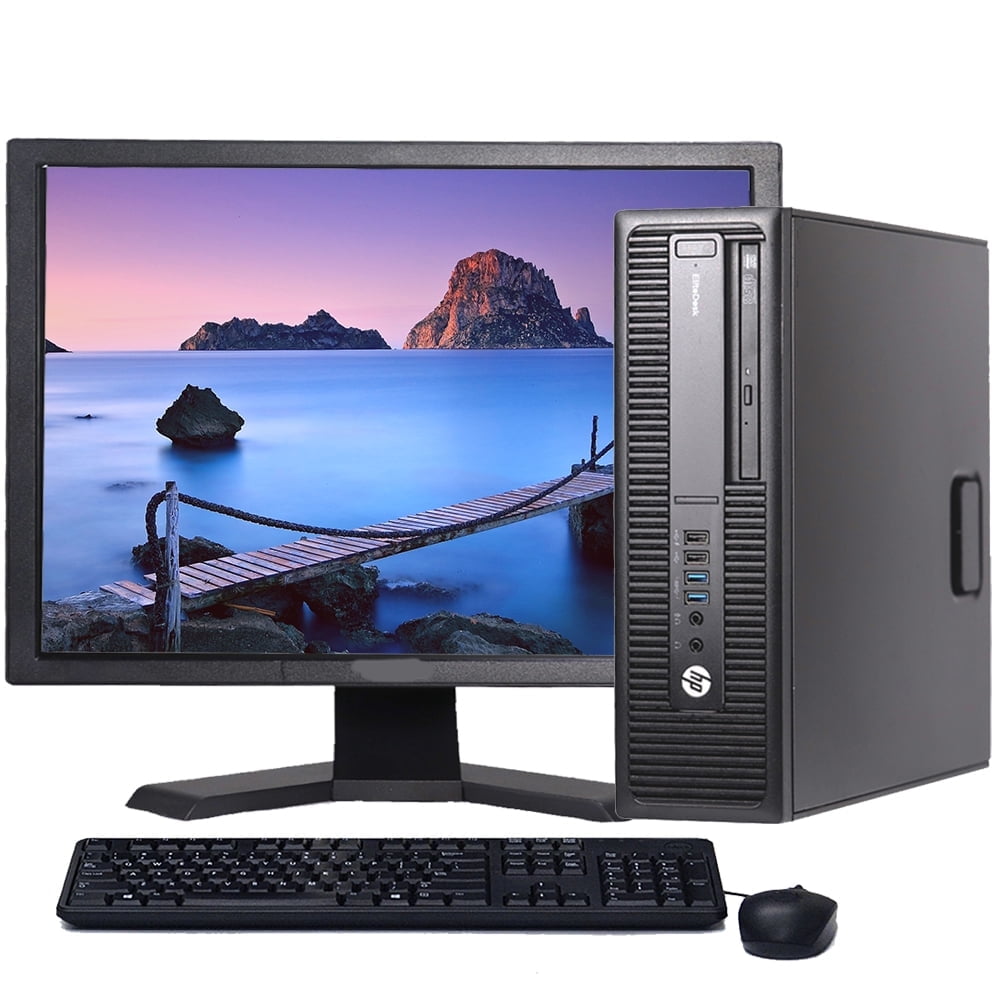 Restored HP Desktop Computer 600G1 SFF Windows 10 Home Intel Core i3 ...
