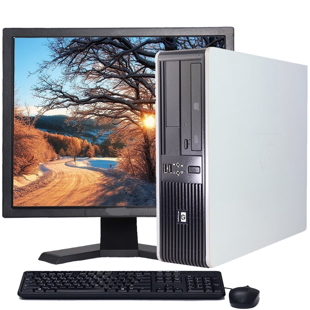 Restored HP Desktop Computer Windows 10 Dual Core Processor 8GB Memory ...