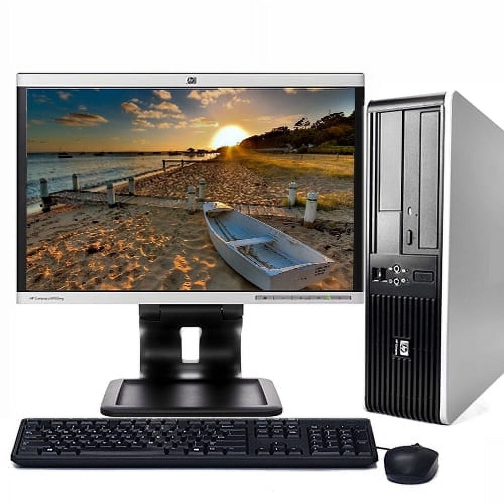 Restored HP Desktop PC Bundle Windows 10 Core 2 Duo Processor 4GB Ram ...