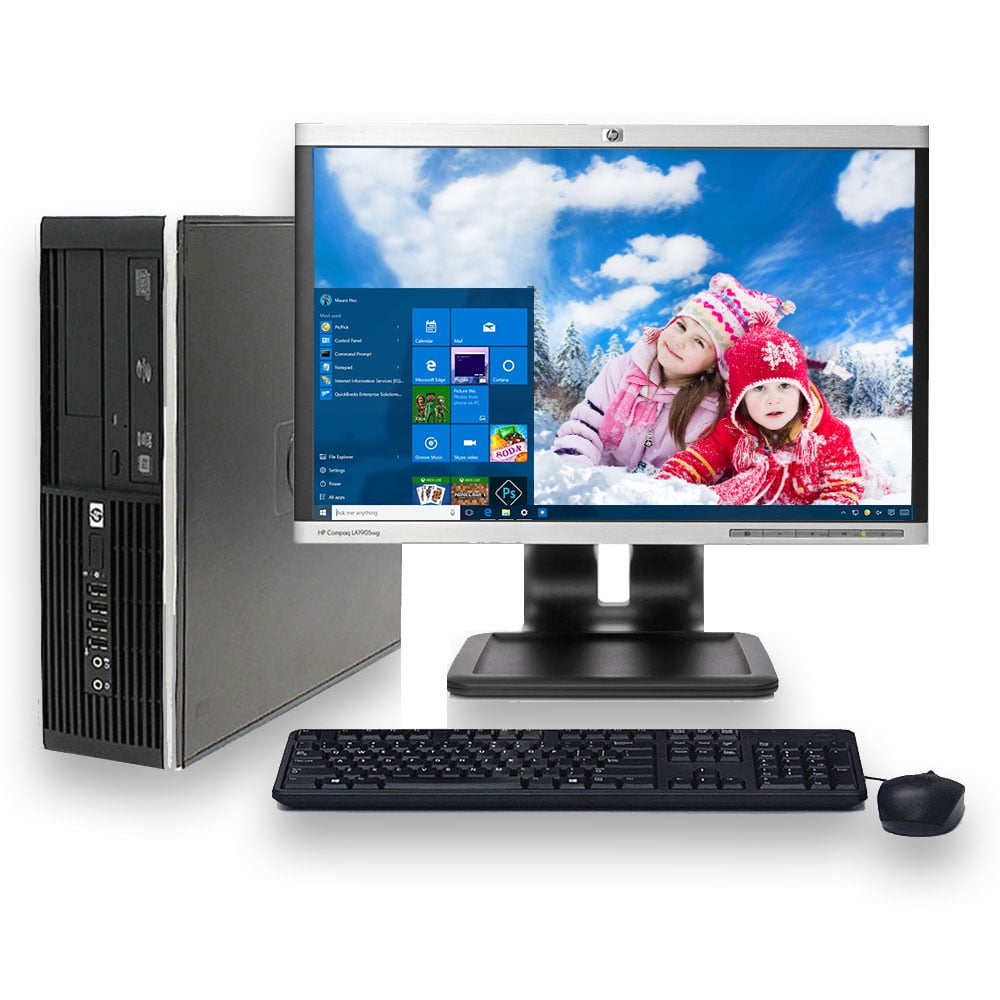 Restored HP Elite 6005 Desktop PC System Windows 10 2.8GHz Athlon II ...