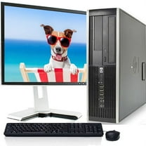 HP 6300 Pro Desktop Computer, Restored, 4GB RAM, 120GB SSD, Windows 10 ...
