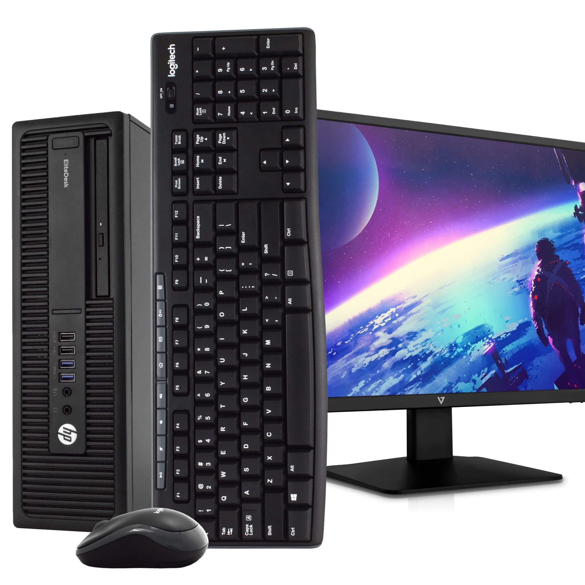 Restored HP EliteDesk 800G2 Desktop Computer PC, Intel Quad-Core i5 ... Restored HP EliteDesk 800G2 Desktop Computer PC, Intel Quad-Core i5 ...