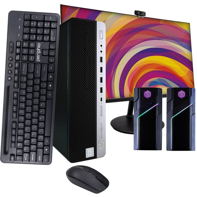 Restored HP EliteDesk 800G4 Desktop Computer (Refurbished) - Walmart.com Restored HP EliteDesk 800G4 Desktop Computer (Refurbished) - Walmart.com