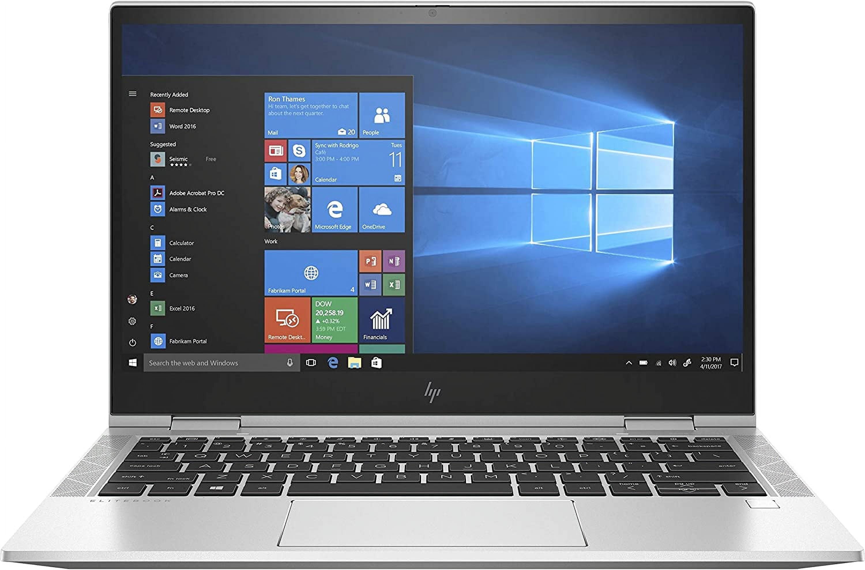 HP Elitebook X360 830 G7 13.3" Laptop Intel i5 1.7GHz 16GB 256GB SSD W10P Touch - Walmart.com
