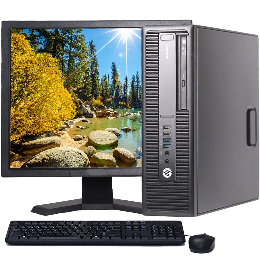 Restored HP G1 Desktop Computer Core i3 3.40Ghz 16GB Memory 500GB Hard ...