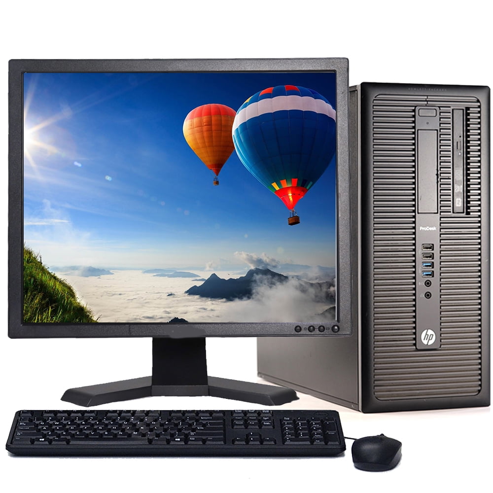 Restored HP G1 Desktop Computer Tower Intel Core i3 3.4Ghz Processor ...