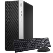 Restored HP G4 Desktop Tower Computer PC Intel Hexa Core i5-8500 upto 4 ...