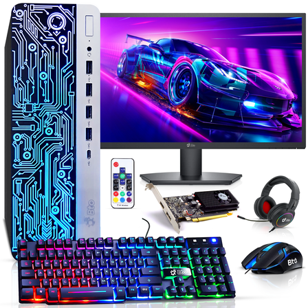 BTO Gaming Desktop, Intel i5-6500, 16GB RAM, 512GB SSD, NVIDIA GT 1030 ...