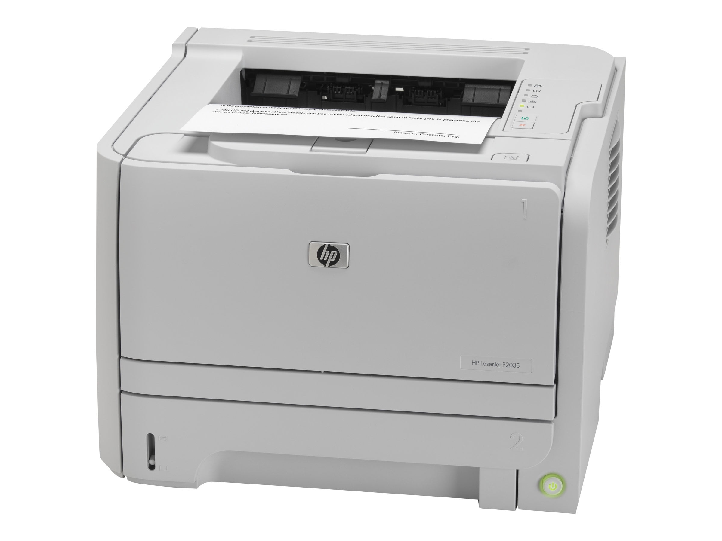 Restored HP LaserJet P2035 Monochrome Laser Printer CE461A (Refurbished ...