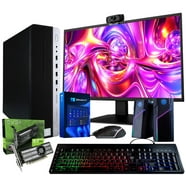 STGAubron Prebuilt Gaming Desktop PC, Diamond Black, Intel Core i7, 16G ...