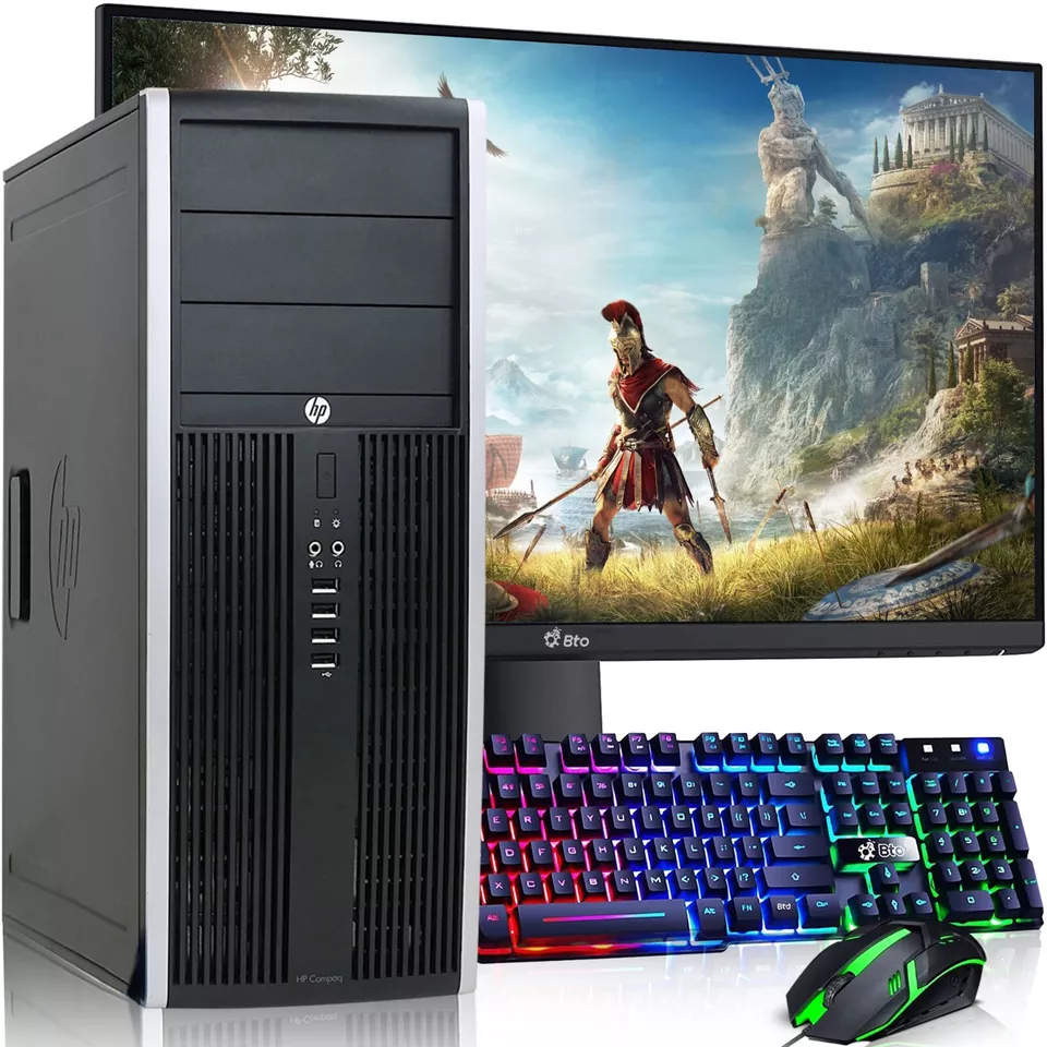 Restored HP Pro/Elite Tower Gaming PC Intel Quad Core i5-3470 16GB DDR3 ...