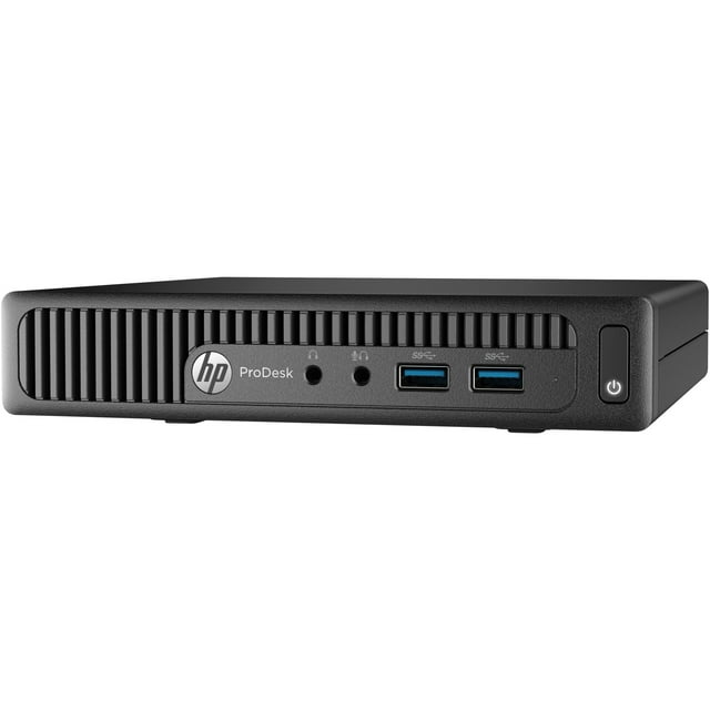 HP ProDesk 400 G1 Micro Desktop, Intel Core i3-4160T, 4GB RAM, 500GB ...