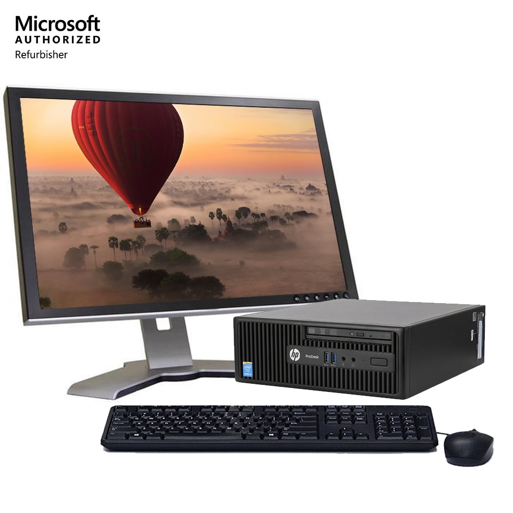 Restored HP ProDesk 400 G2 SFF Desktop Computer, Core i5 8GB 256GB SSD ...