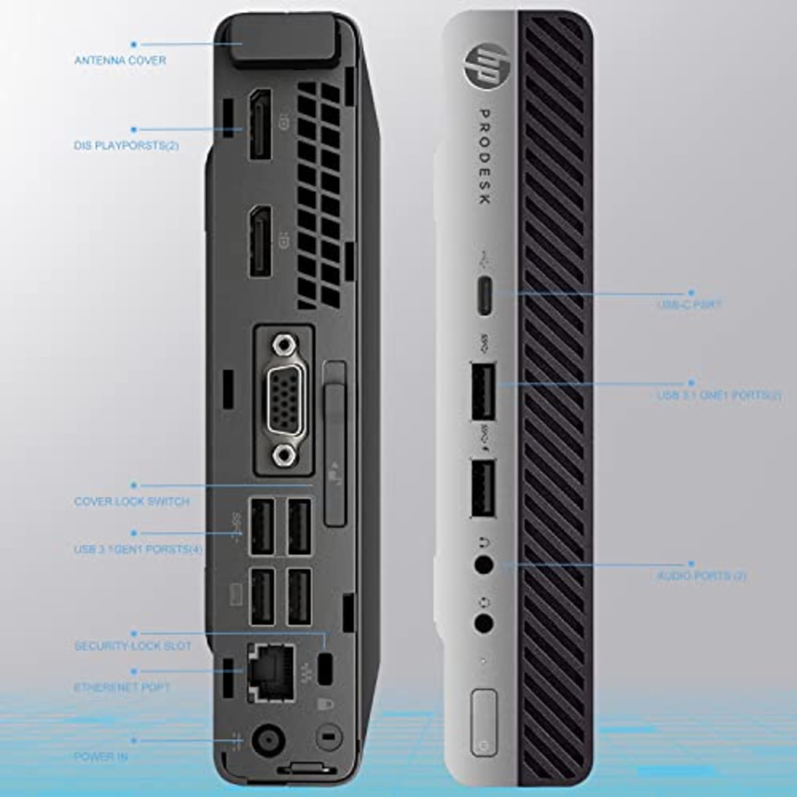 Restored HP ProDesk 400 G3 Micro Tower Desktop | Core i5 - 7600T ...