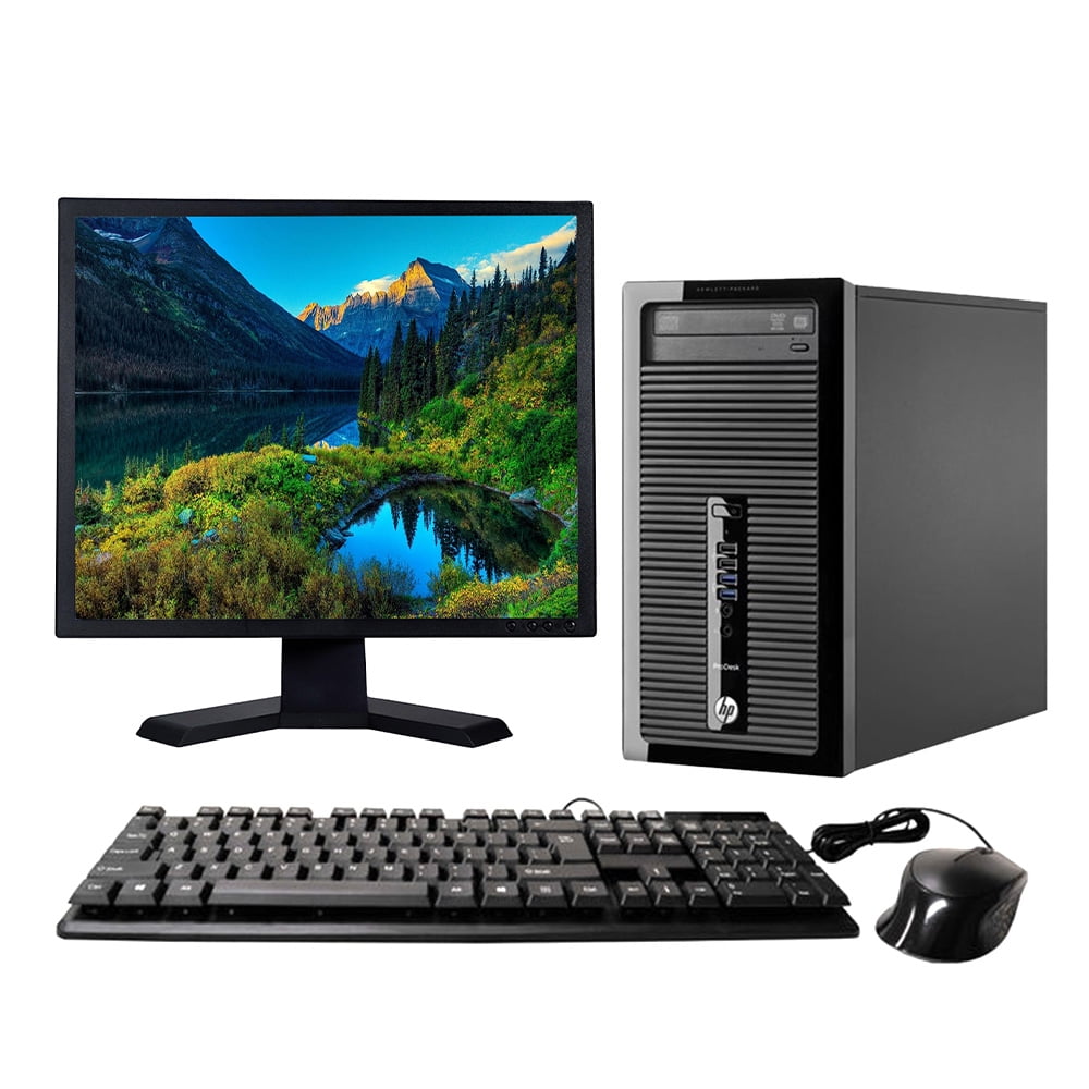 HP ProDesk 405 G1 Desktop Tower 8GB RAM 1TB HDD AMD A4-5000 Keyboard ...