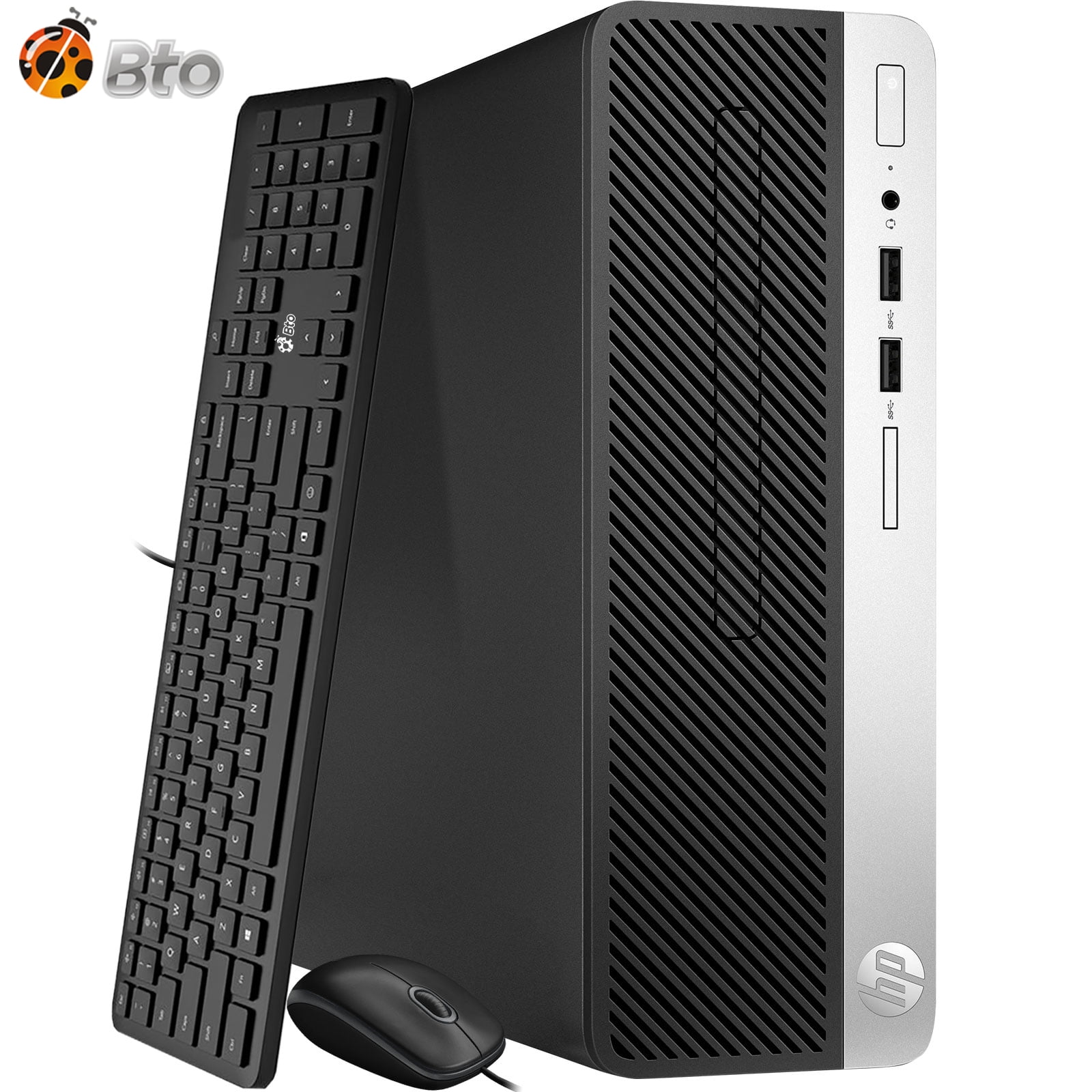 Restored HP ProDesk 600 G3, Desktop Computer PC, Intel Quad-Core i5-6500, 8GB DDR3 RAM, 1TB HDD ...
