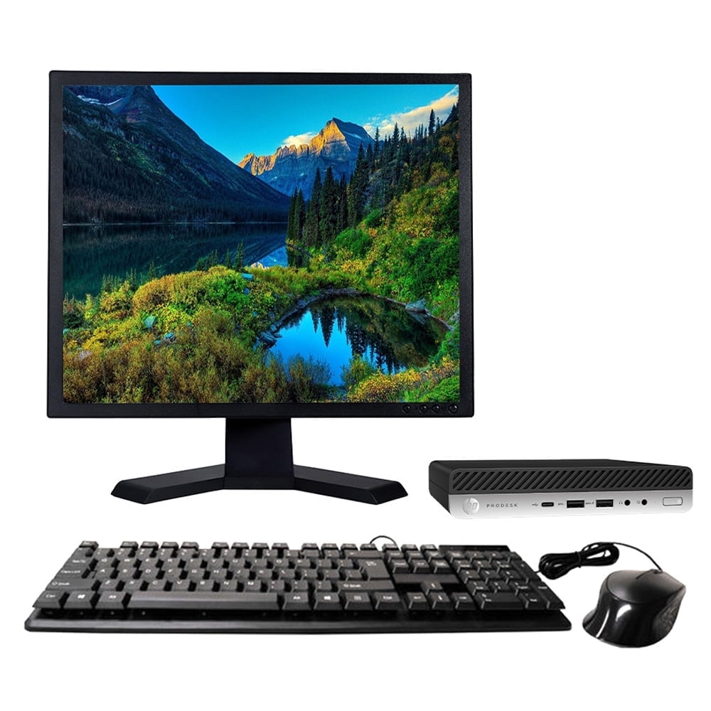 Pre-Owned HP ProDesk 600 G3 Micro Desktop Computer Intel Core i5-6500T ...