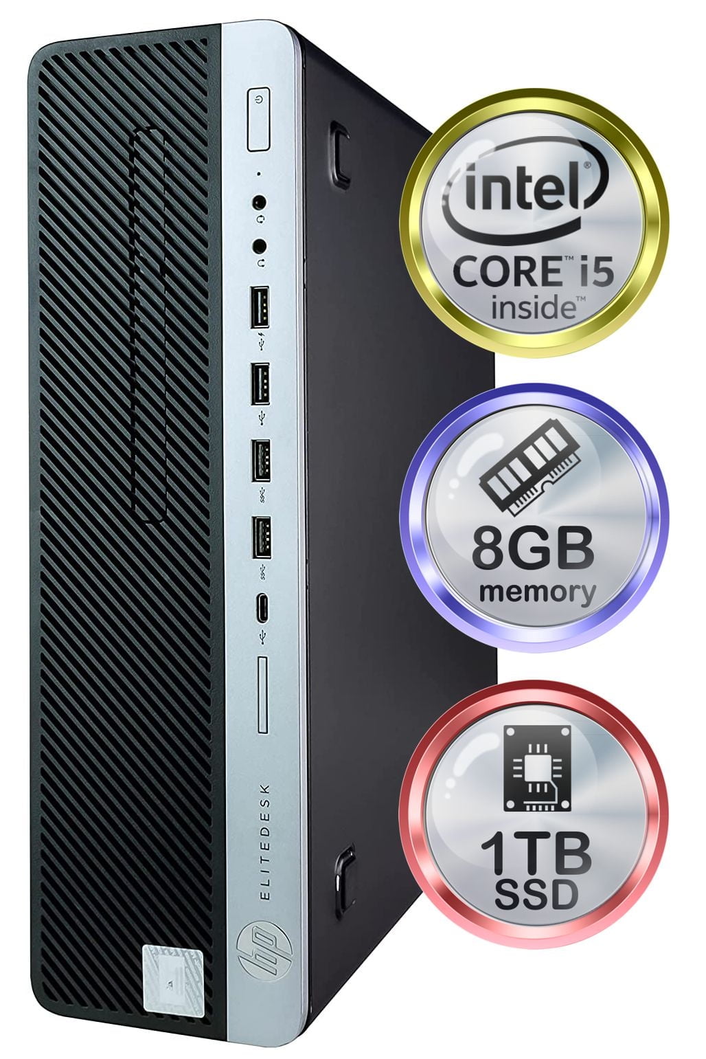 Restored HP ProDesk 600G3 Desktop Computer Quad Core Intel i5 (3.2GHz ...