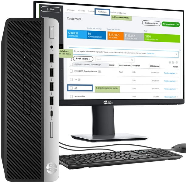 Restored HP ProDesk G5 Desktop PC Intel Octa Core i7-9700 32GB Ram 1TB ...