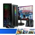 Restored HP ProDesk Gaming PC Bundle | Custom RGB | NVIDIA GeForce GT ...