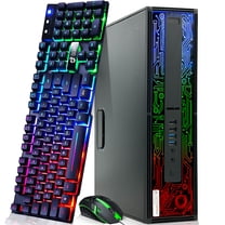 HP Pre-Owned Custom Built RGB ProDesk Desktop, Intel Core i5 6500, 8GB ...
