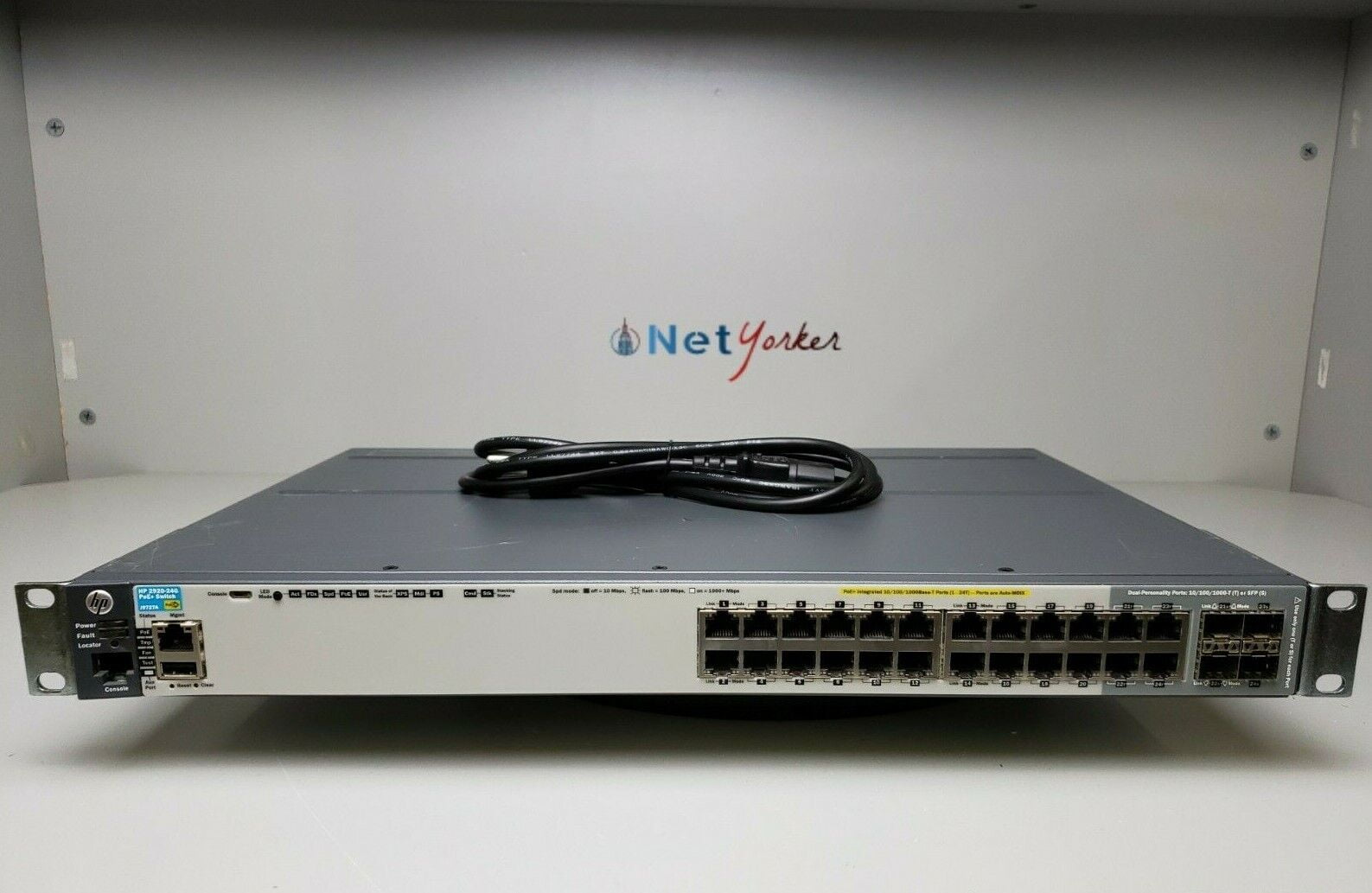 Restored HP Procurve J9727A 2920-24G 24 Port PoE Gigabit Switch ...
