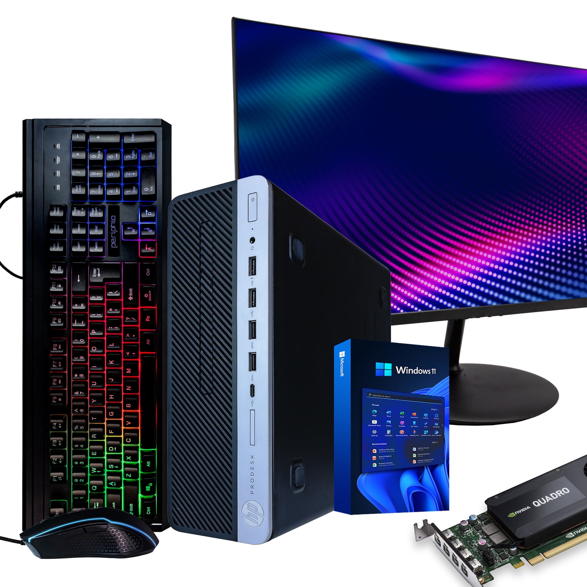 Restored HP Workstation Computer 4GB Intel Core i5 32GB 1TB 4TB New ...