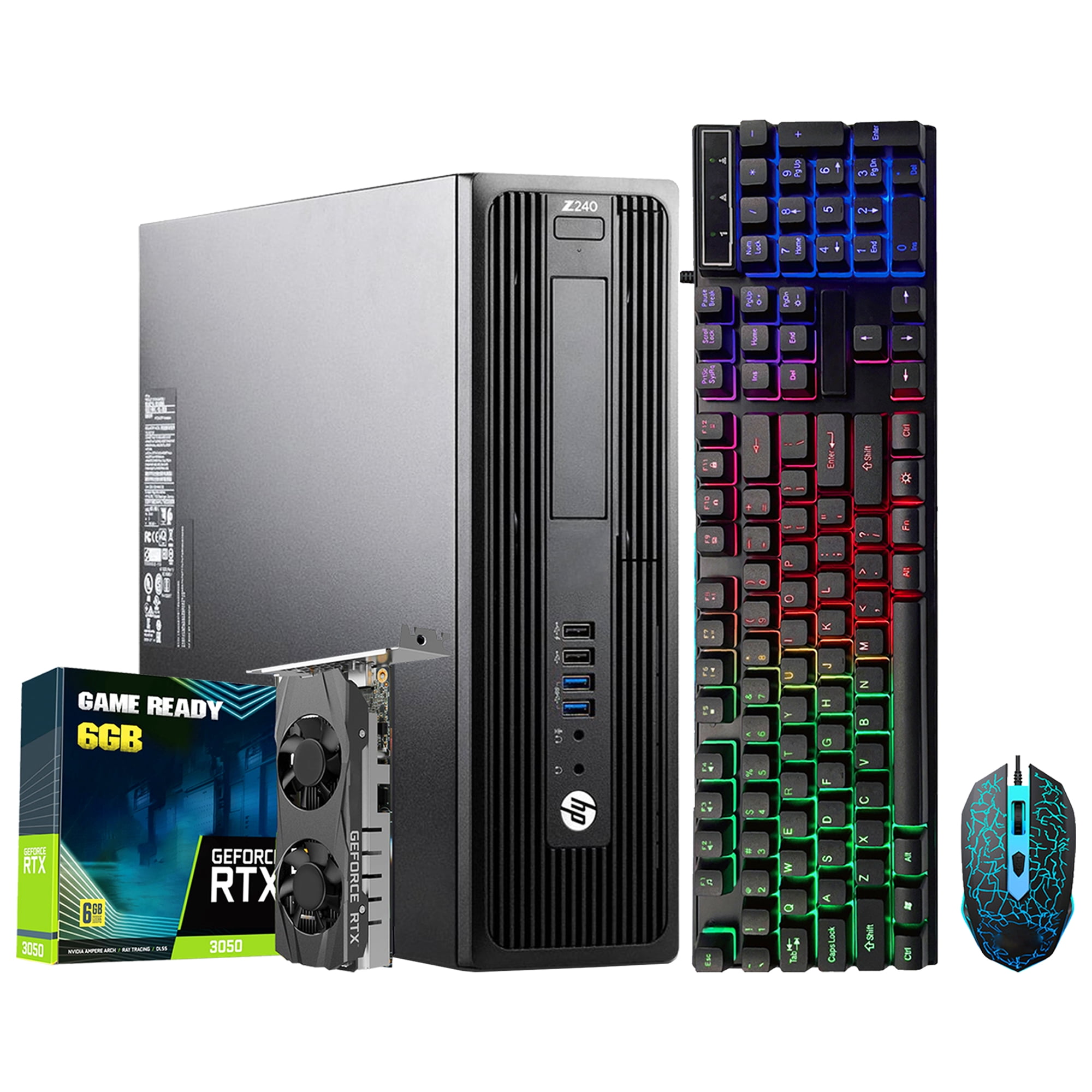 Restored HP Workstation Z240 SFF High-Performance GAMING PC Desktop ...