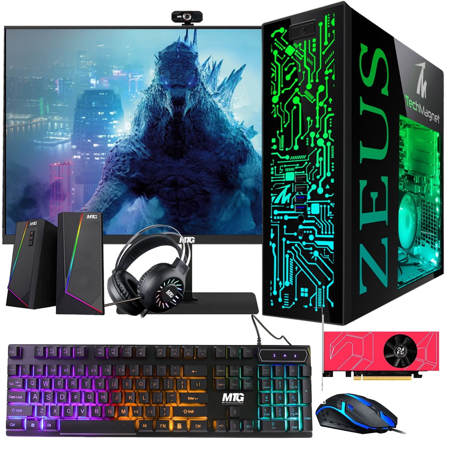 Restored HP Z1 Desktop RGB Computer PC Intel i7-9th Gen, 16GB DDR4 Ram ...