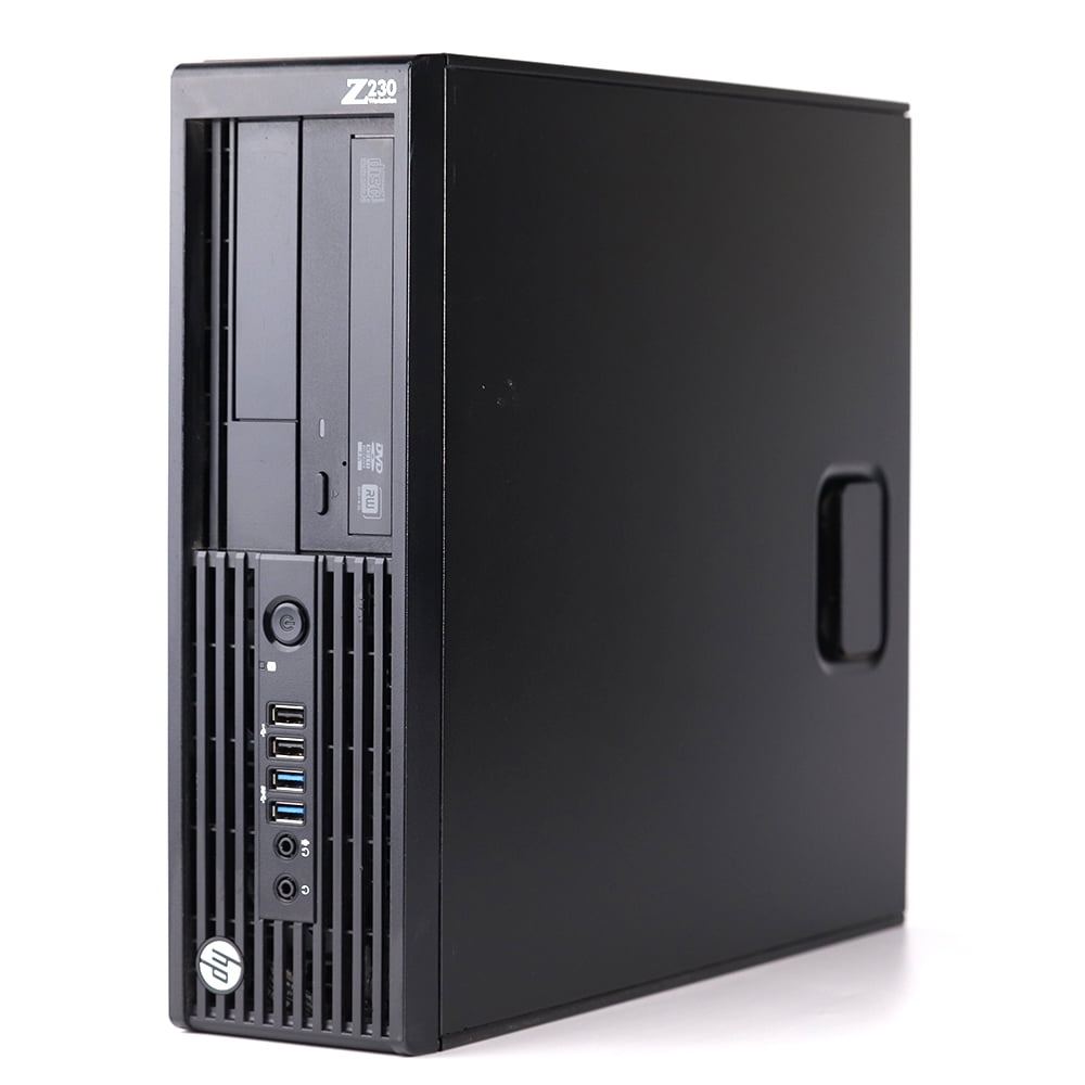 HP Z230 Refurbished Desktop Computer, Intel Core i3, 8GB RAM, 180GB SSD ...