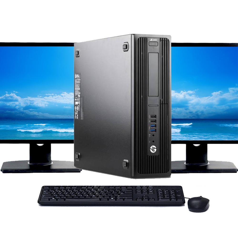 Restored HP Z240 Desktop Computer Intel Core i7 CPU 16GB RAM 512GB SSD ...