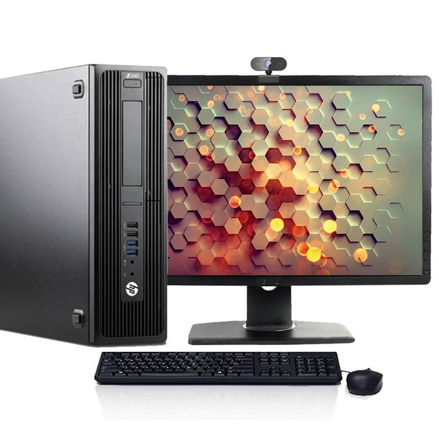 Restored HP Z240 Desktop Computer Intel Core i7 CPU 16GB RAM 512GB SSD ...