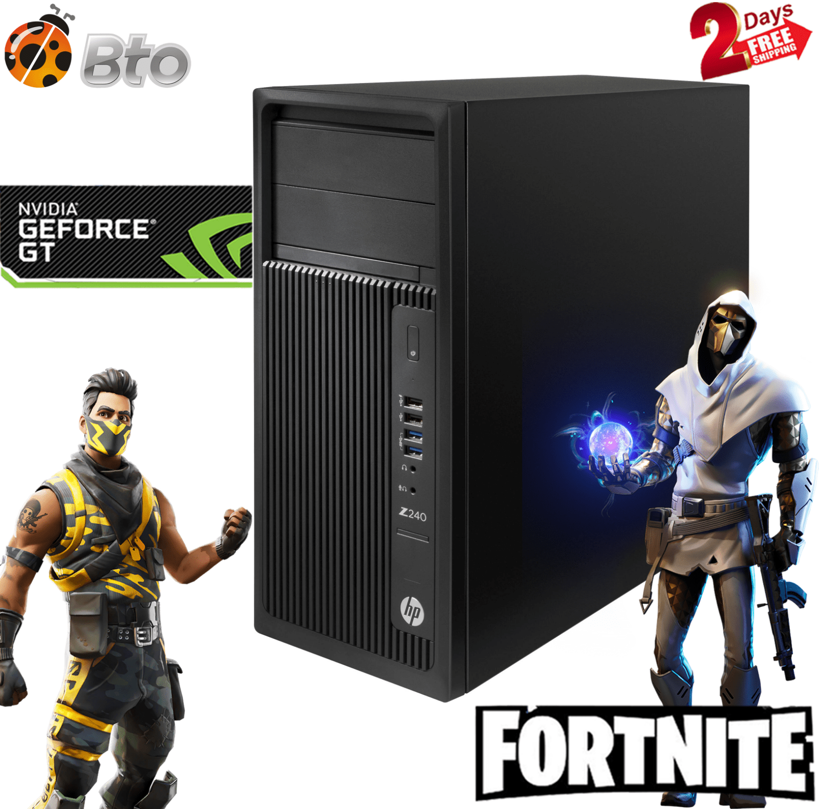 Restored HP Z240 Workstation Gaming Computer Tower, Intel Core i5 6th ...