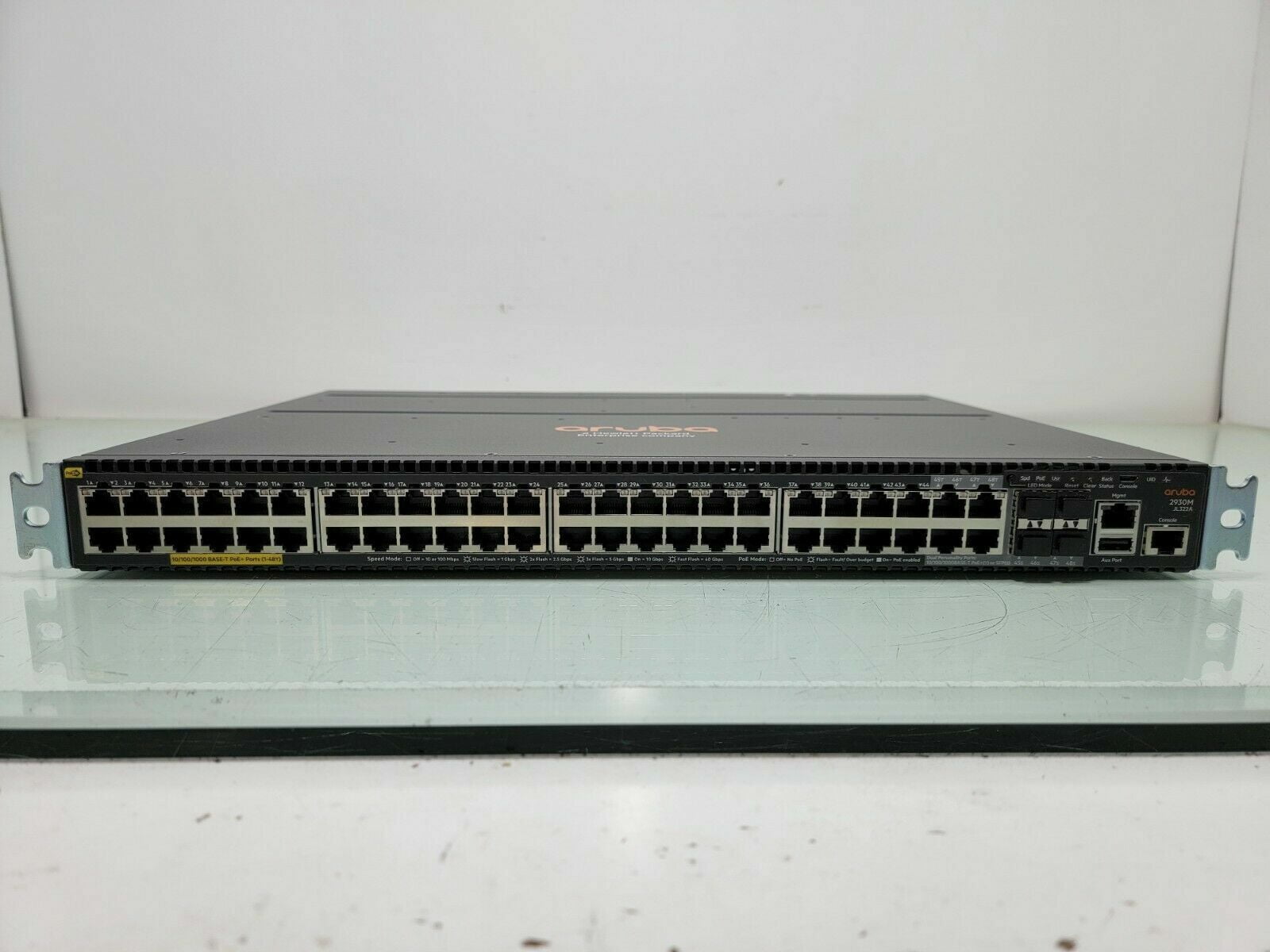 Restored HPE ARUBA JL322A 2930M 48GNPoE+ Switch (Refurbished) - Walmart.com