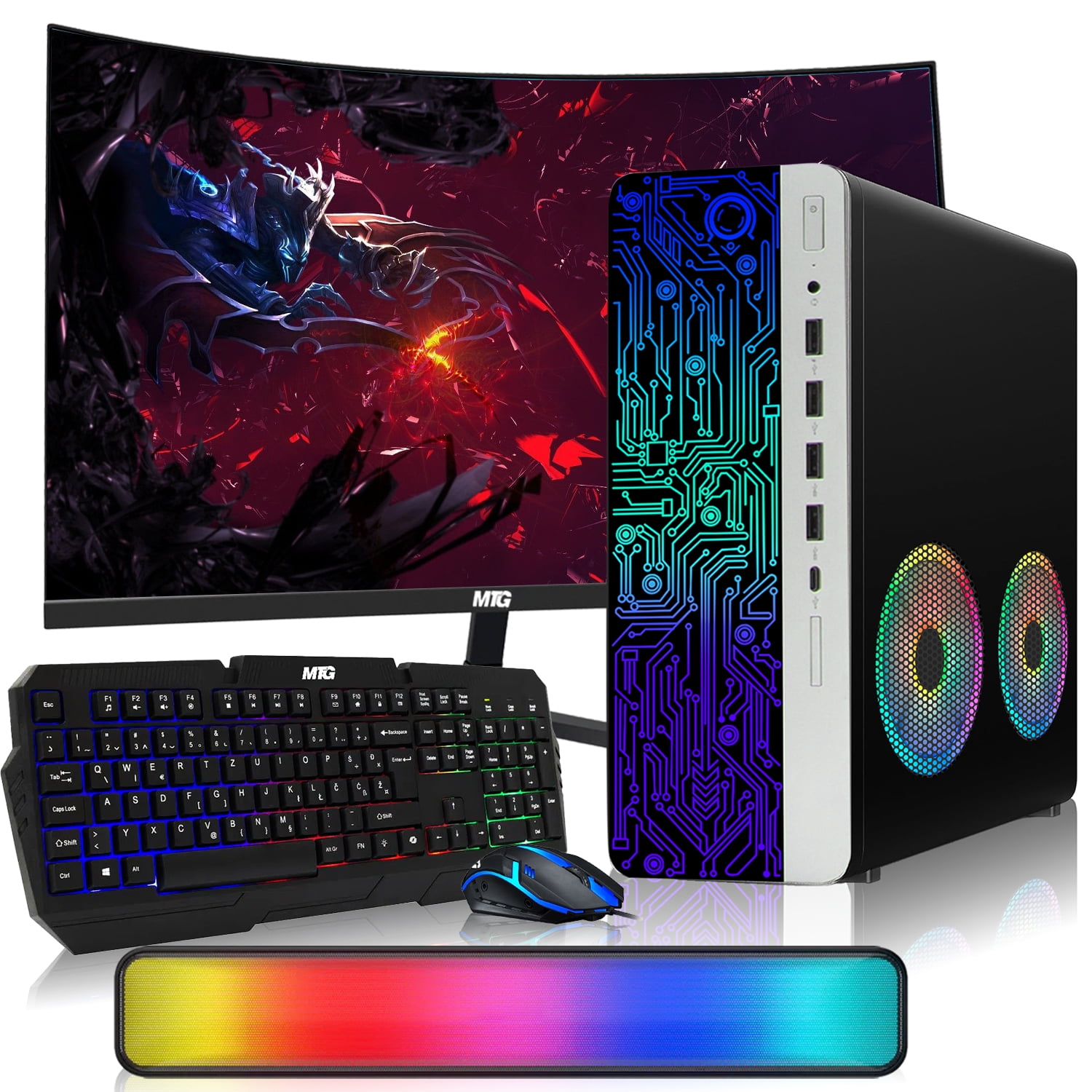 Restored HP G4 Desktop Computer PC AMD Pro A10-9700 R7, 8GB RAM, 256GB ...