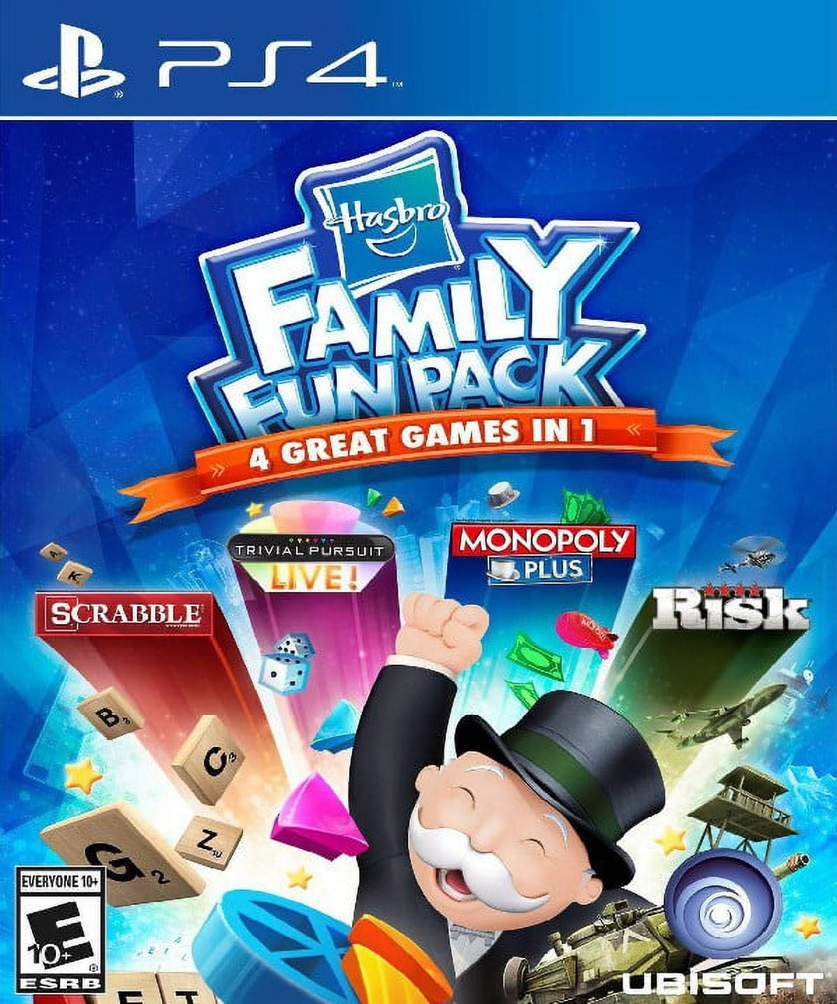 Restored Hasbro Family Fun Pack (Sony PlayStation 4, 2015) Compilation ...