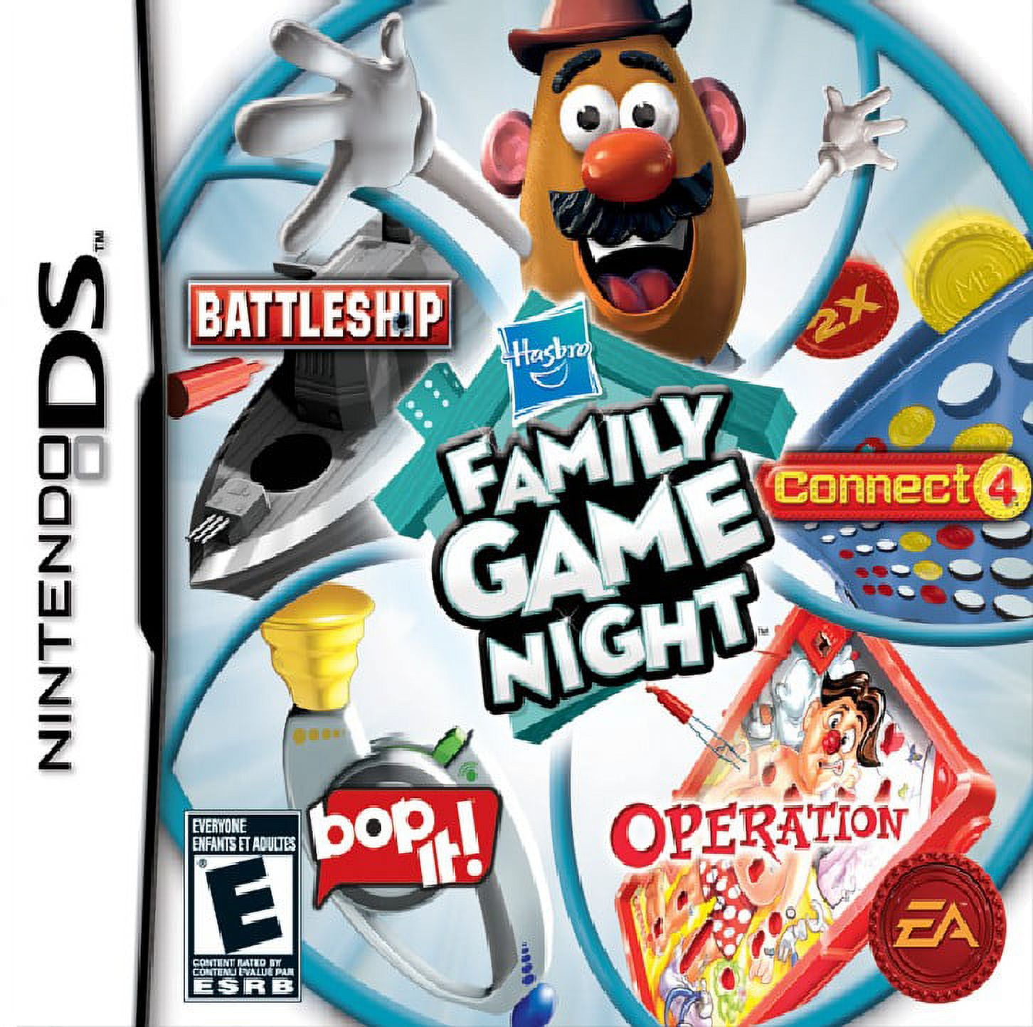 Restored Hasbro Family Game Night (Nintendo DS, 2009) Board Game ...